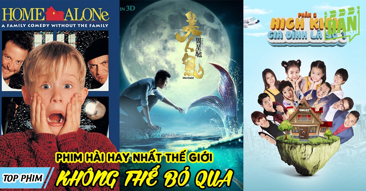 Top 15 phim hài hay nhất thế giới nhất định phải xem