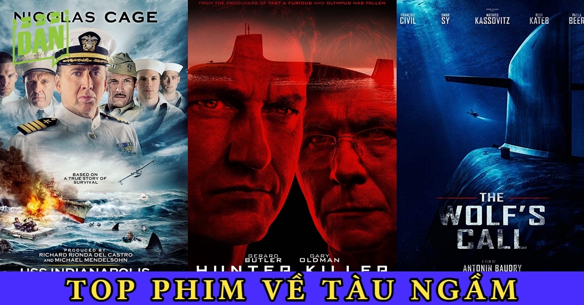 Top 8 phim về các tàu ngầm hay nhất