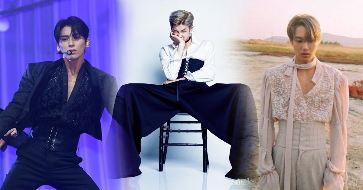 RM (BTS), Jackson (GOT7) cùng loạt idol chinh phục corset thành công