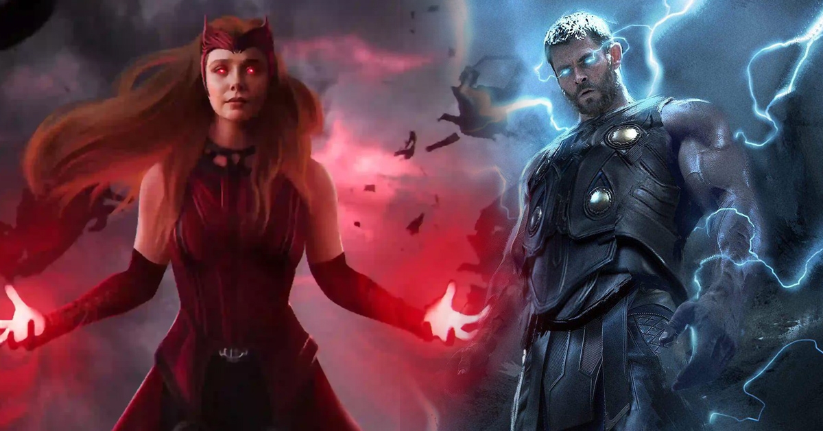 Scarlet Witch mạnh đến đâu, gặp Thor cũng còn cái nịt