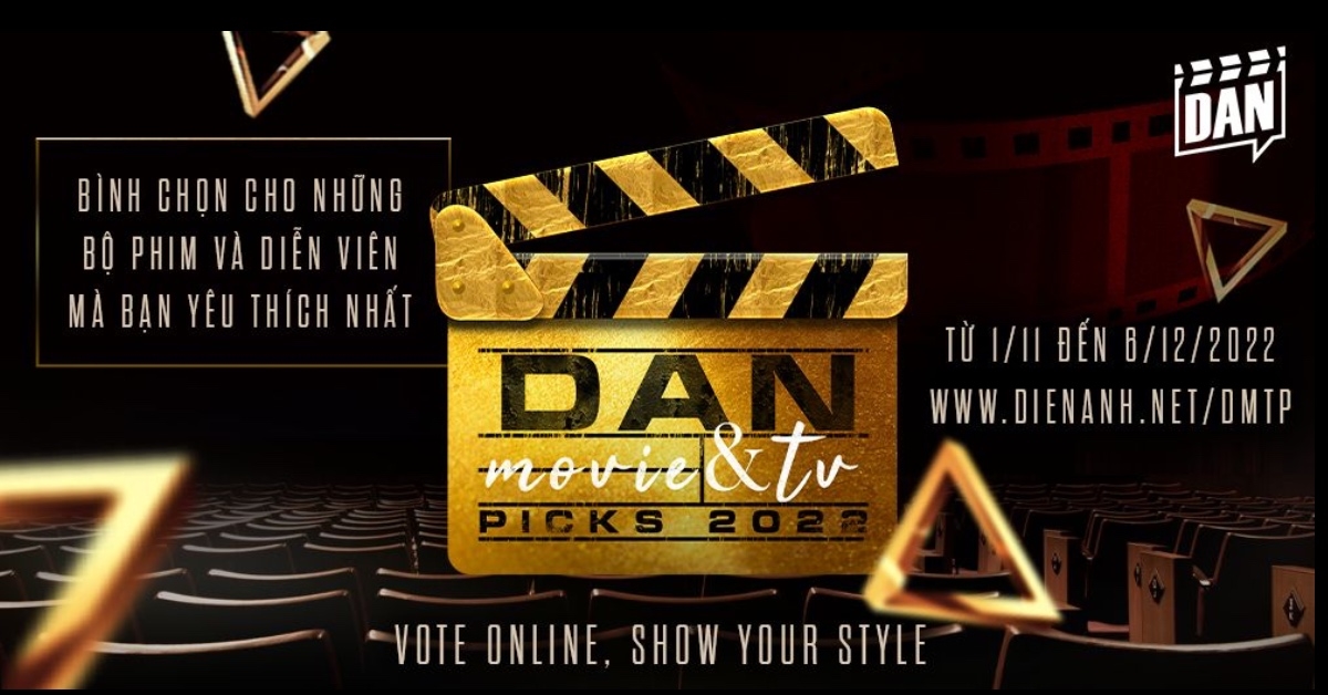 Giải thưởng DAN Movie & TV Picks: Phim, diễn viên được yêu thích nhất