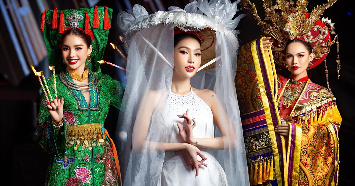 Cô Đôi Thượng Ngàn và top trang phục dân tộc đẹp nhất MIQVN 2023