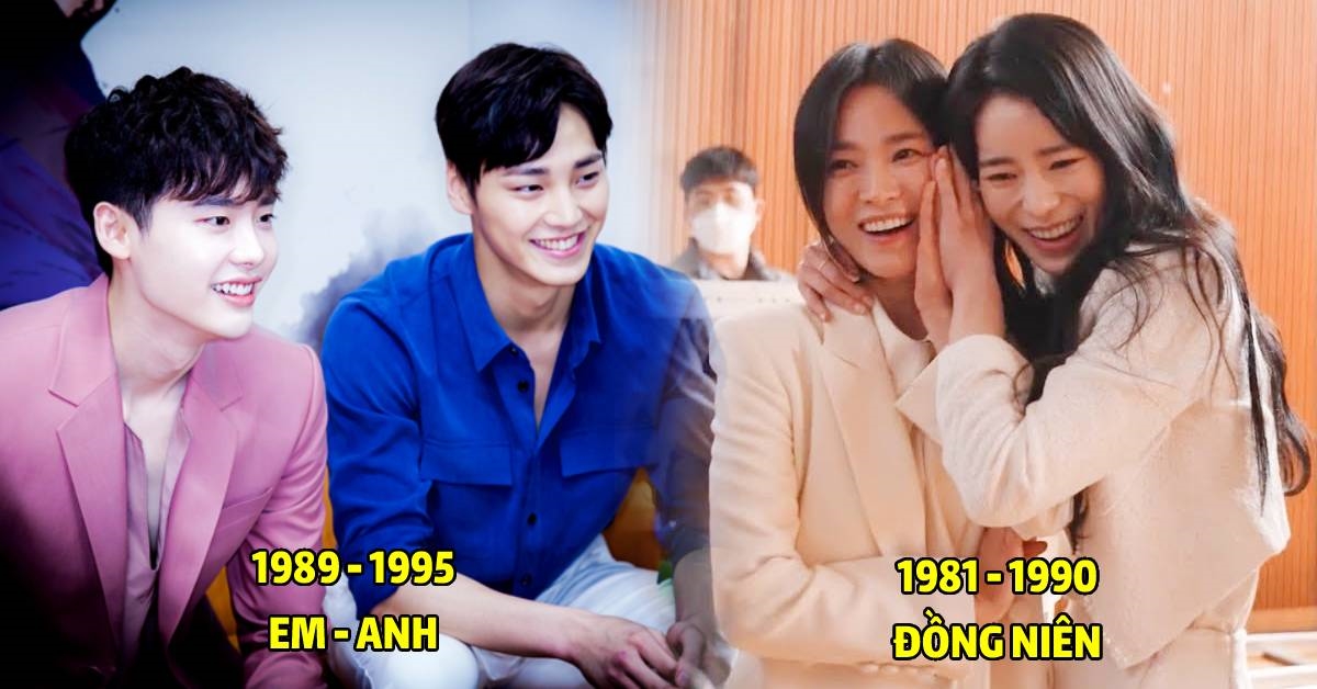 Song Hye Kyo - Lim Ji Yeon và sao Hàn tuổi trong phim khác ngoài đời